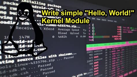 Make Your First Hello World Kernel Module Step By Step Youtube