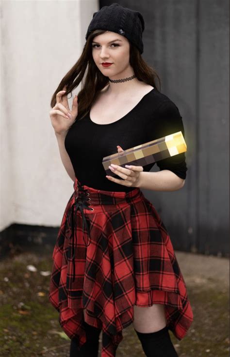 Minecraft Female Cosplay Minecraft Photoshoot Katherine Elizabeth