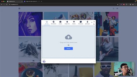 photo album sveltekit with shallow routing cloudinary tailwind css
