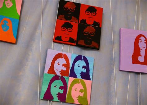 Explorando A Pop Art Com Serigrafia Colégio Salvatoriano Imaculada Conceição