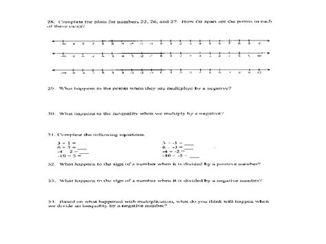 understanding inequality operation rules lesson plan for 9th 10th