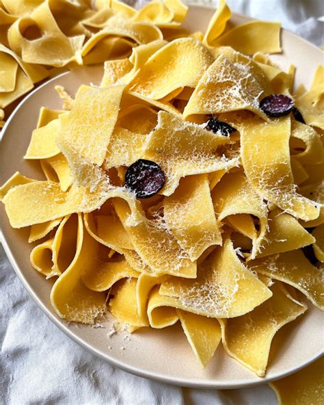 Homemade Pappardelle Pasta Easy Authentic And Delicious Recipe Momy