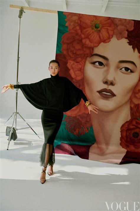 Liu Wen Majesty Covers Vogue China December 2022 Lensed By Margaret
