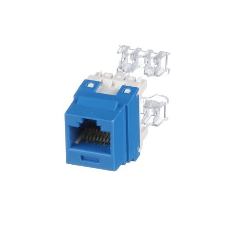 Panduit Nk688mbu Netkey Cat6 Keystone Jack Module Blue Box Of 50