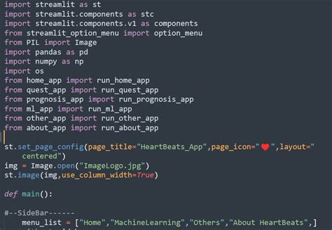 Modulenotfounderror No Module Named Streamlitoptionmenu