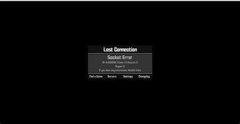 Socket Error Rkrunkerio