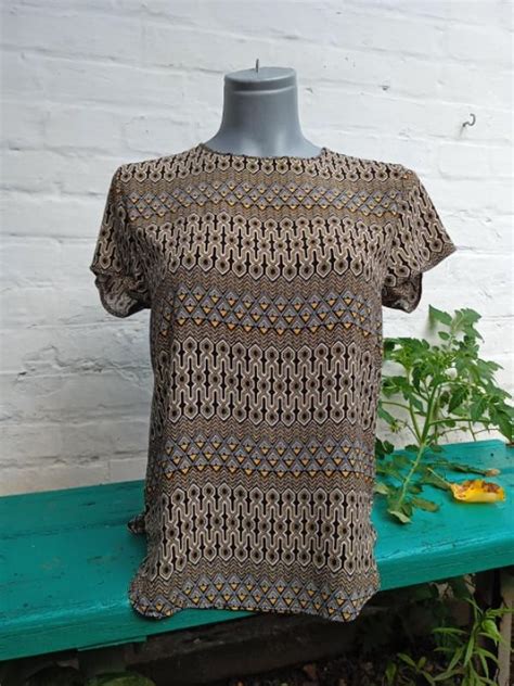 Блузка принт — ціна 45 грн у каталозі Сорочки Купити жіночі речі за доступною ціною на Шафі