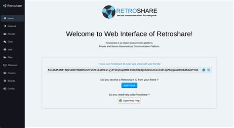 Gsoc23 Implementation Of Web Interface Of Retroshare Part 2