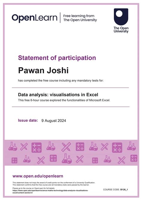 Pawan Joshi On Linkedin Dataanalytics Excel Openlearn Onlinelearning Personaldevelopment