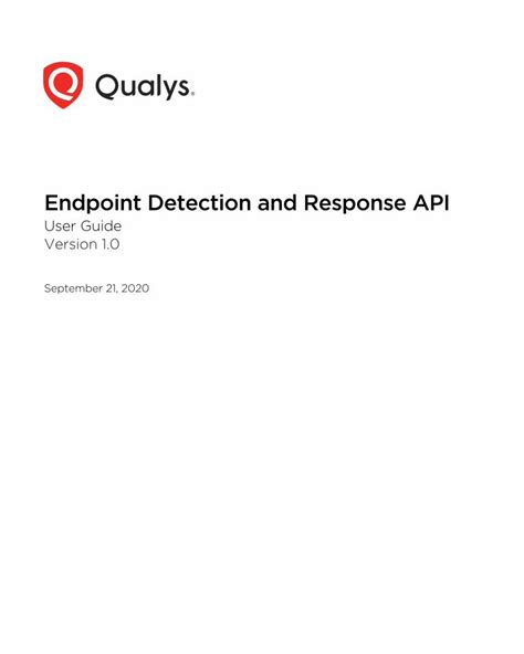 pdf qualys endpoint detection and response api user guide dokumen tips