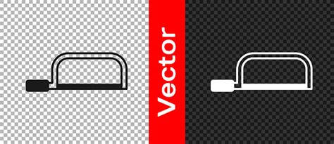 투명한 배경에 격리된 블랙 쇠톱 아이콘 금속은 나무와 금속을 보았다 벡터 가정 생활에 대한 스톡 벡터 아트 및 기타 이미지 가정 생활 강철 개선 Istock