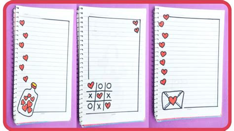 How To Decorate Your Notebook Design For Notebook Subject Notebook Design Ideas Design