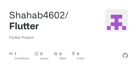 Github Shahab4602flutter Flutter Project