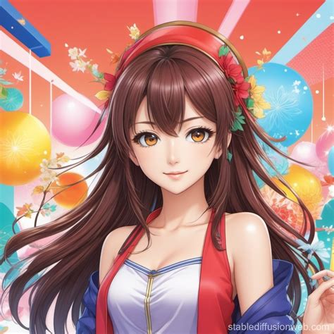 Ai Hoshino With White Hair And Blue Eyes Prompts Stable Diffusion Online