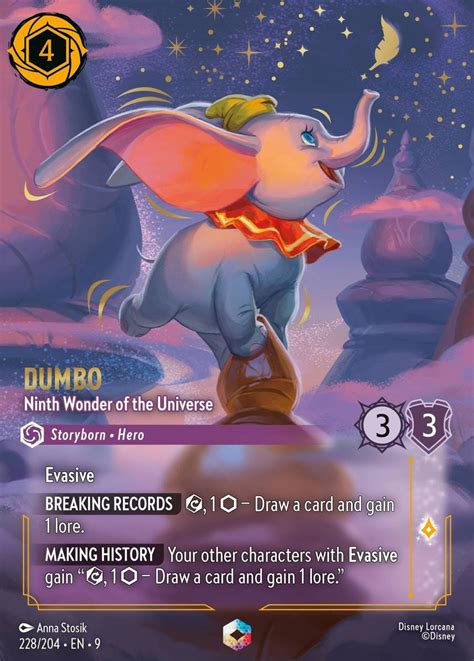 Dumbo Ninth Wonder Of The Universe 45204 Disney Lorcana Card