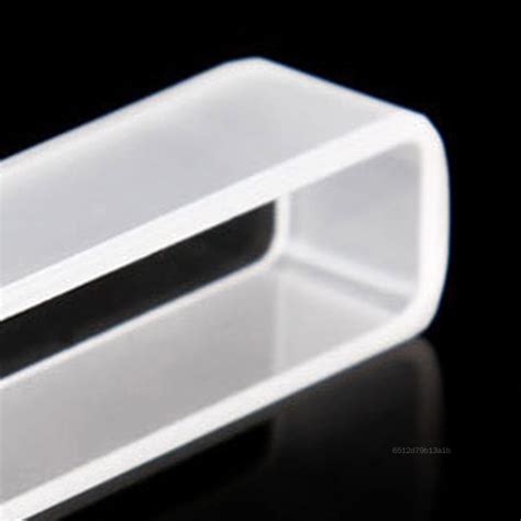 4 Pcs Spectrometer Cuvette High Light Transmission Cuvettes For