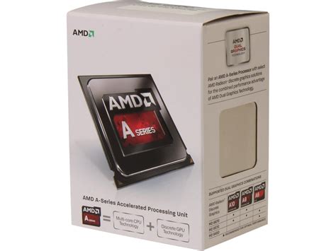 Amd A8 6500 A Series Apu Richland Quad Core 3 5 Ghz Socket Fm2 65w Amd Radeon Hd Desktop