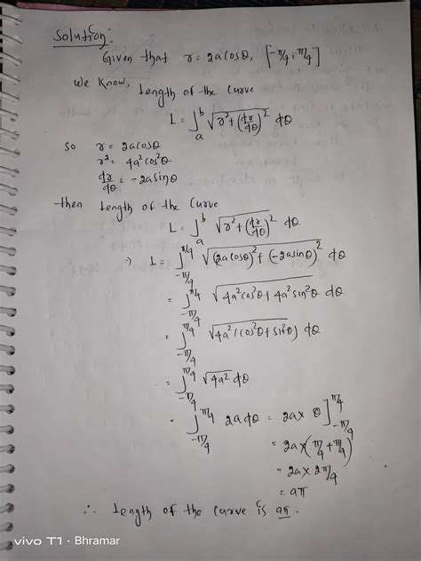 [solved] find the length of the curve over the given interval of the