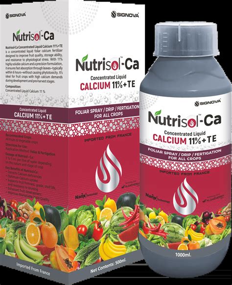 Nano Tech Nutrisol Advanced Nano Fertilizers By Signova