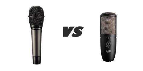 Difference Between Condenser Microphone And Dynamic Microphone