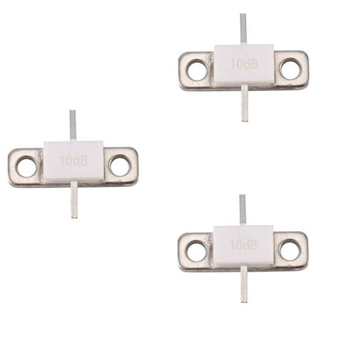 3x 10db Attenuator 100watt Attenuators Flanged 100watts 10db Dc 3ghz