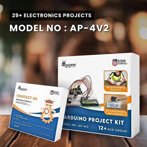 ap4v2 mechatron robotics arduino project kit for electronic kits at rs