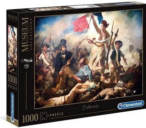Clementoni ეჟენ დელაკრუა თავისუფლება ხალხის წინამძღოლი ფაზლი 1000