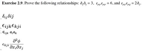solved exercise 2 9 prove the following relationships