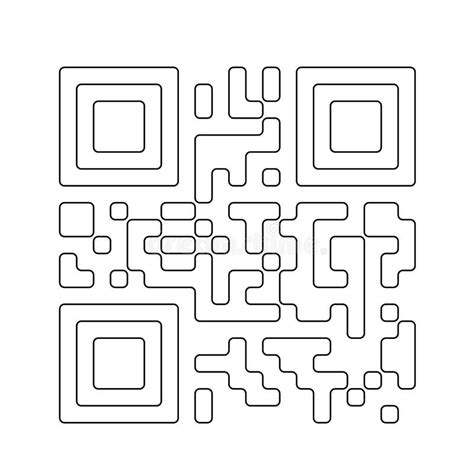 Barcode Qr Matrix Code Set Identification Scanning Security Checking