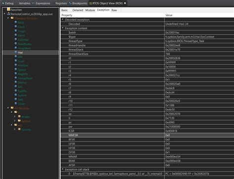 Rtoscc2640 Rov Unkown Exception Bluetooth Forum Bluetooth®︎ Ti E2e Support Forums