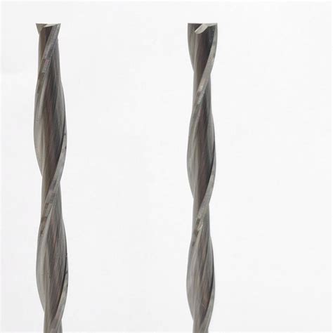 two flute up cut cnc router bit for foam bg precision