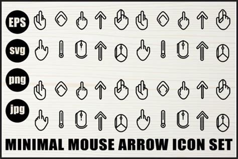 Vector Ui Cursor And Pointer Icon Pack Graphic By Bindasbiplob · Creative