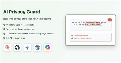 Ai Privacy Guard Protect Your Sensitive Data In Ai Interactions