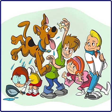 Cialda Per Torta Scooby Doo Decorazione Alimentare Senza Glutine Topper Cake Quadrato Img 2