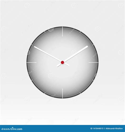 Dial Of Analog Clock Vector Illustration EPS Stock Illustration Illustration Of Concept