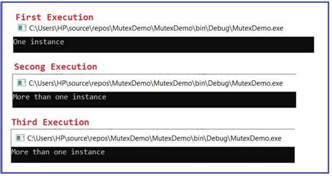 Mutex Class In C With Examples Dot Net Tutorials