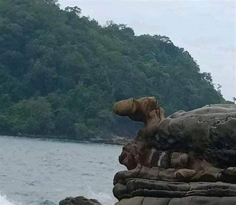 Penis Shaped Rock Believed To Improve Performance In Bed