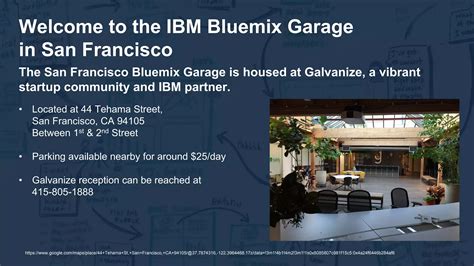bluemix garage the enterprise thinking like a startup ppt
