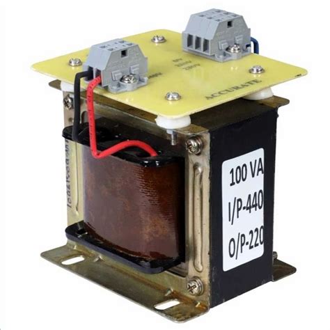 Accurate 100va Control Transformer For Low Voltage Application At ₹ 1300 In Shapar