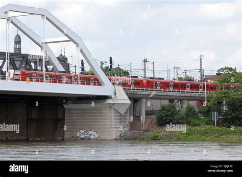 Rhine River Railway Bridge Konrad Adenauer Brücke Rhine Rhine