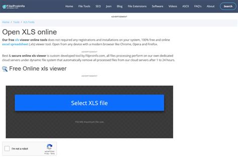 Best Online XLS Viewer Tools FREE DOWNLOAD