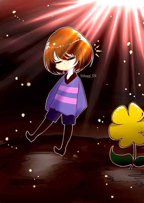 Maker Flowey Flowey The Flower Frisk Undertale персонажи Undertale фэндомы