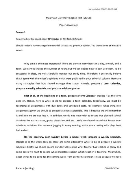 Favorite Example Muet Writing Report Stpm How To Write A Accounting