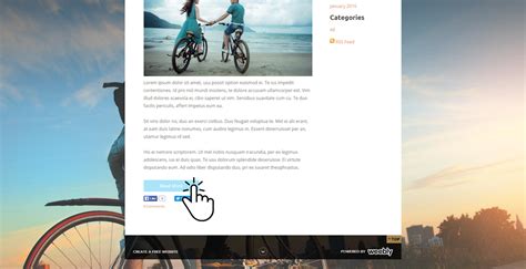 How To Convert Your Weebly Blogs Read More Text Into A Button Editor Tricks