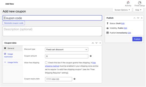 Managing Coupons In WooCommerce Documentation WooCommerce