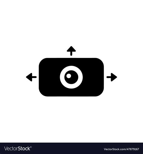Camera Sensor Icon Royalty Free Vector Image Vectorstock
