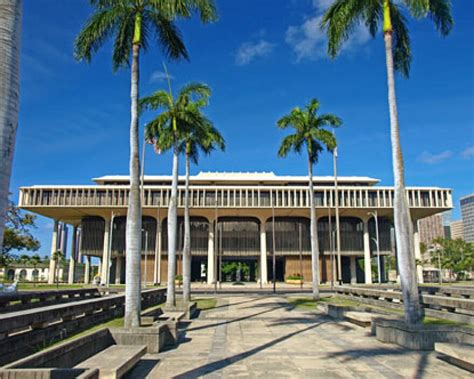 Hawaii State Capitol Celebrates 50th Birthday Hawaii Public Radio