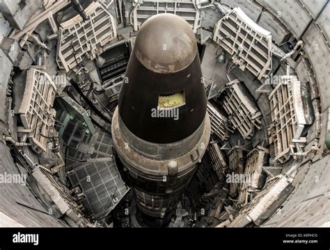 Sahuarita Arizona Usa 20 Sep 2017 Ein Titan Ii Rakete Als Von Oben