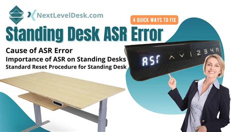 4 Quick Ways To Fix Standing Desk Asr Error