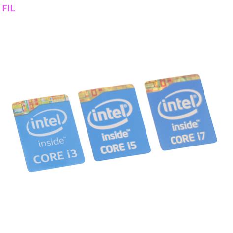 Fil 5 ชิ้น 4th Generation Intel Core I3 I5 I7 ป้ายสติกเกอร์ตกแต่งโน้ตบุ๊ค Op Shopee Thailand